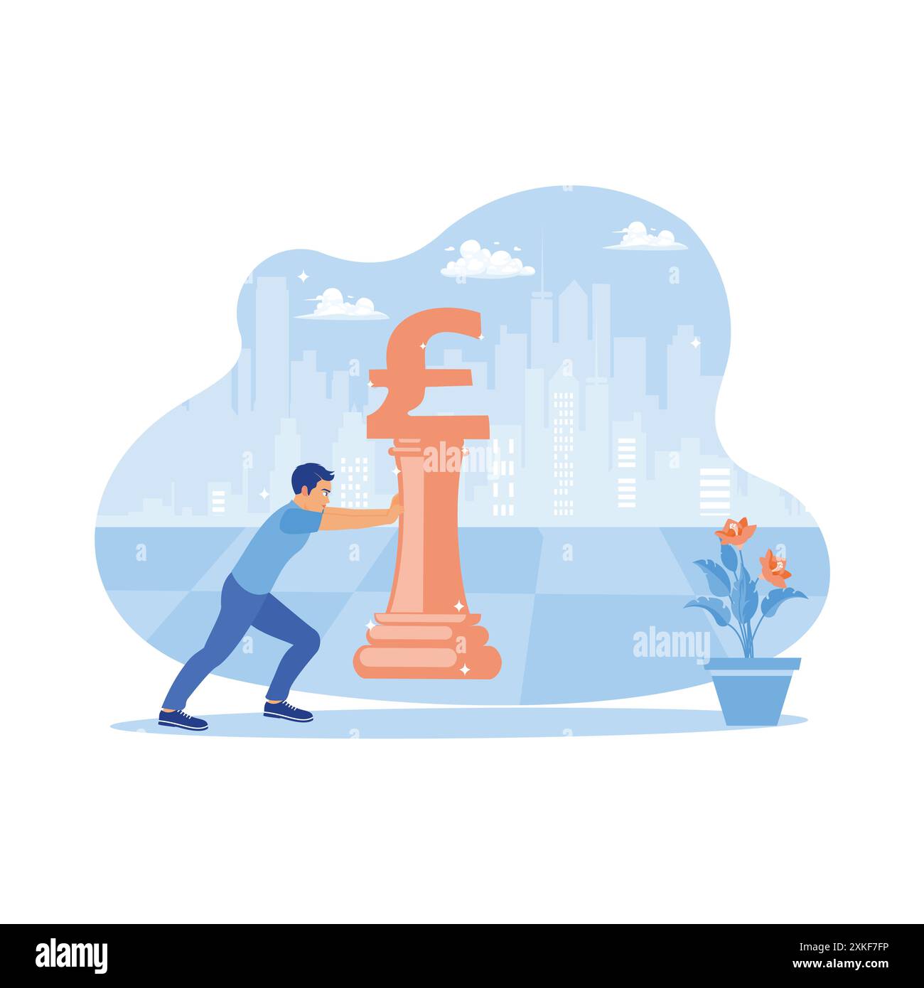 Modern multi story office Stock Vector Images - Alamy