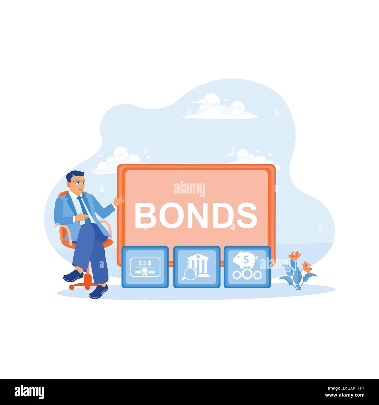 Bond fund Stock Vector Images - Alamy