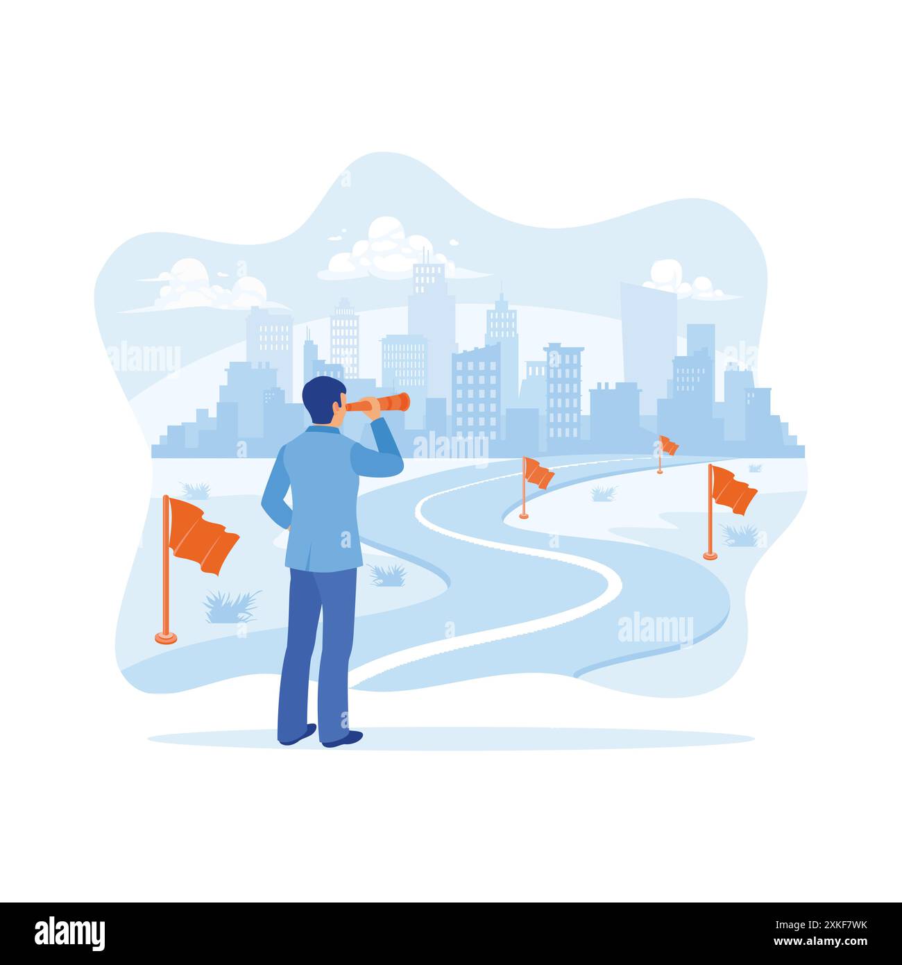 Challenges motivation Stock Vector Images - Alamy