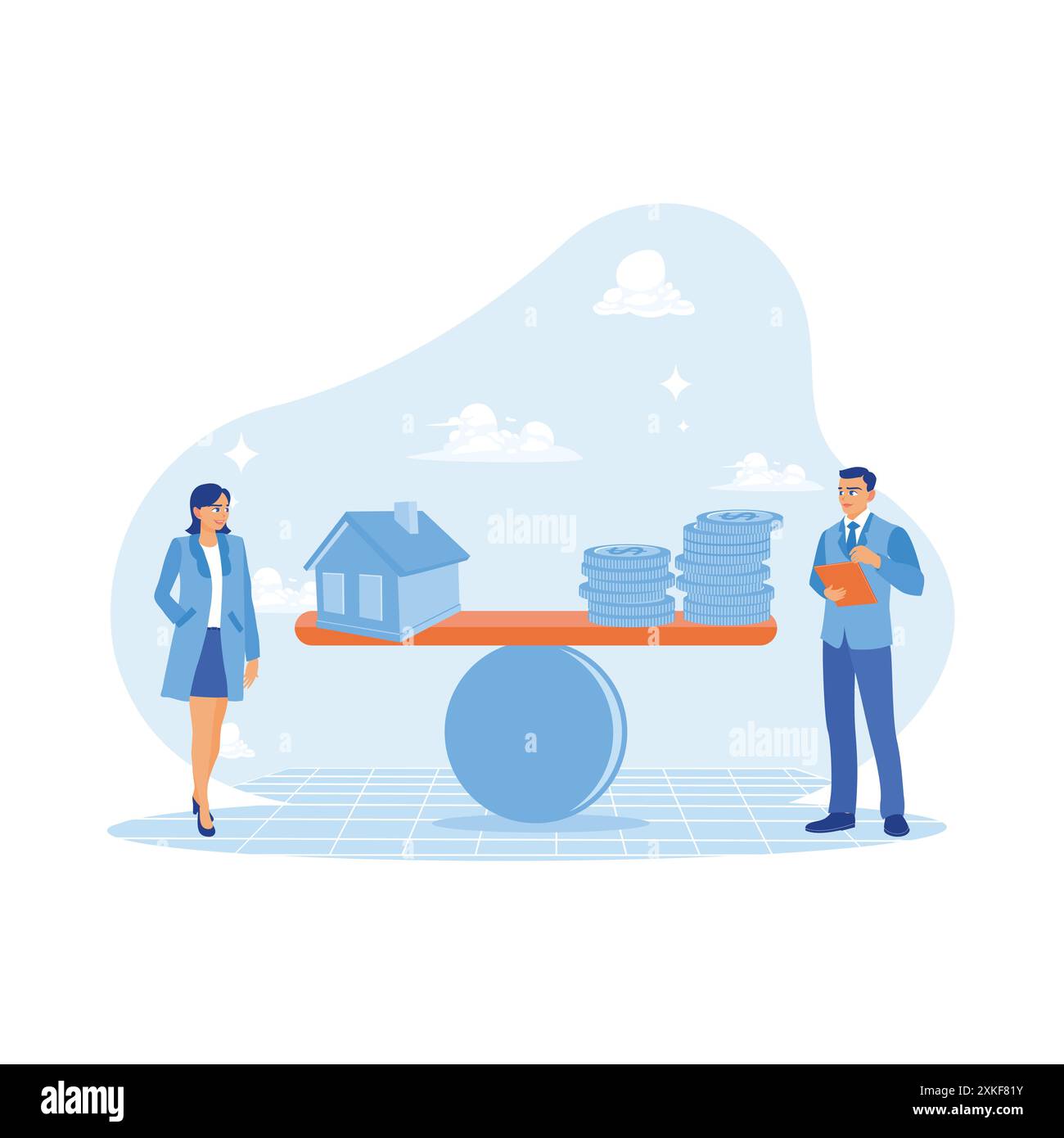 Explain calculator Stock Vector Images - Alamy