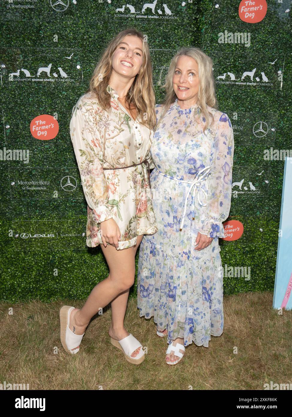 Bayley Shane and Valere Shane attends the 2024 Southampton Animal ...