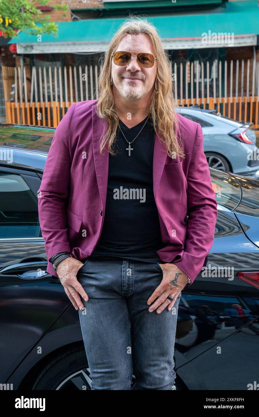 Montreal, Canada. 21st July, 2024. Chris Jericho attends the premiere ...