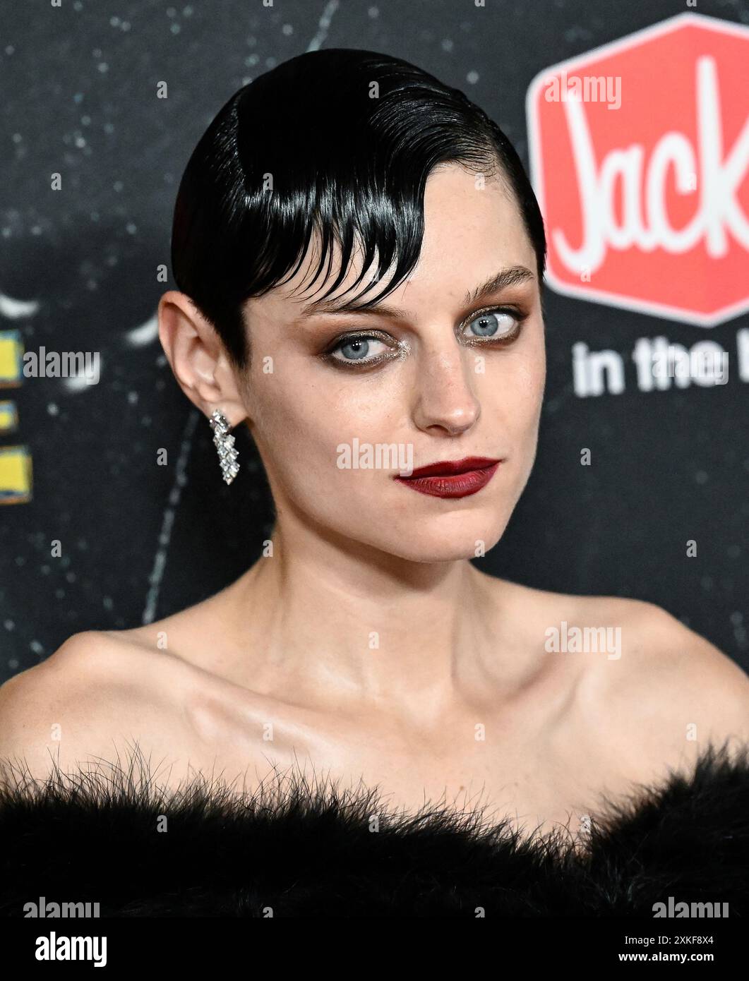 Emma Corrin attends the world premiere of Marvel Studios' "Deadpool ...