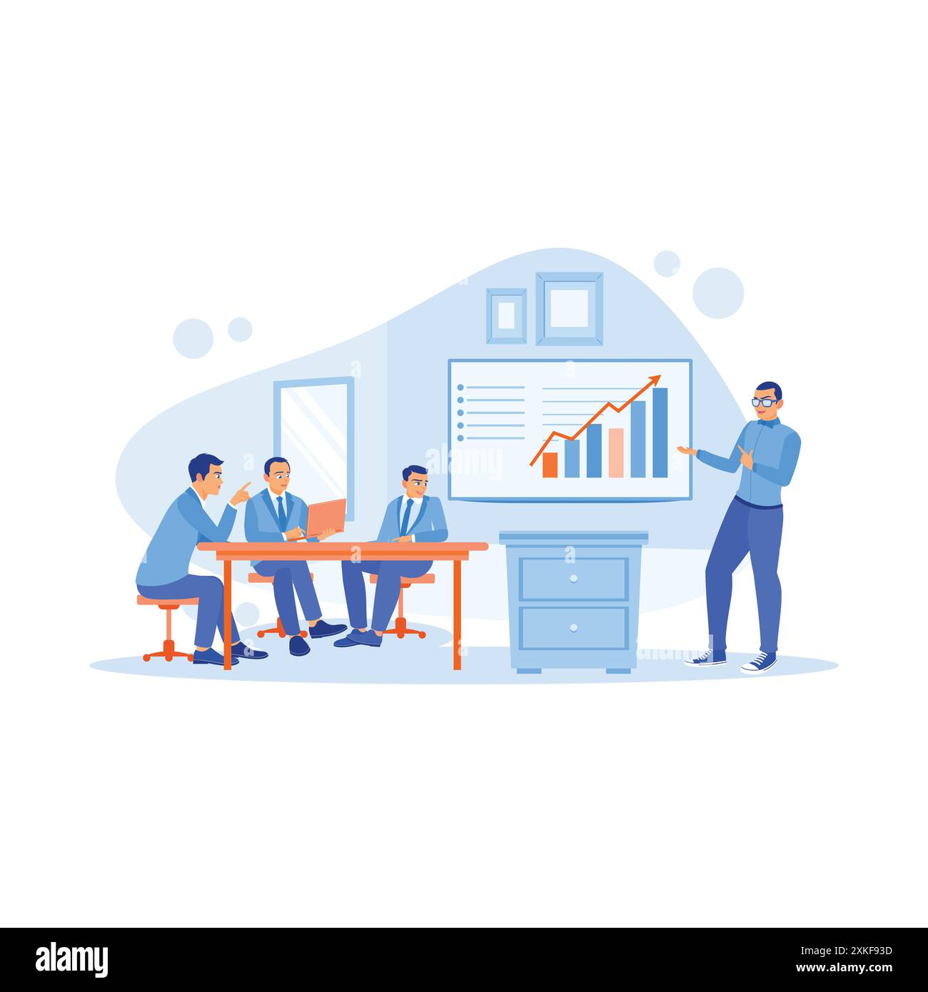 Office operations employees Stock Vector Images - Alamy