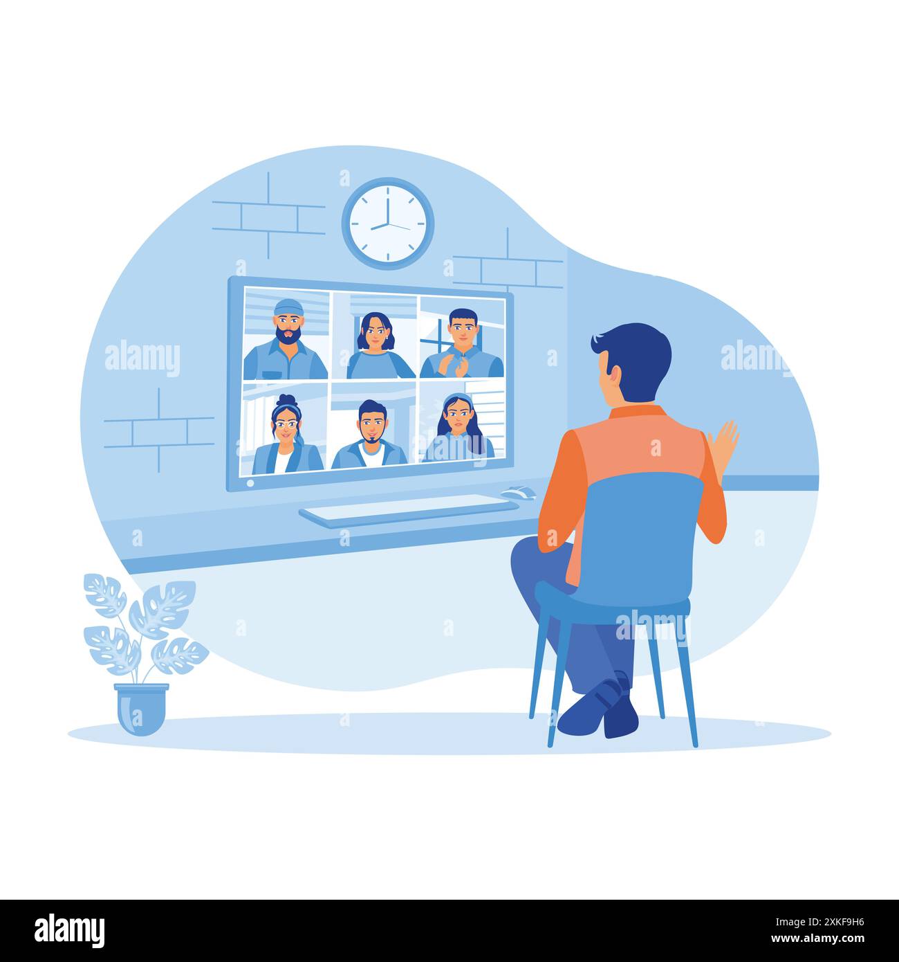 Long distance calls vector vectors hi-res stock photography and images ...