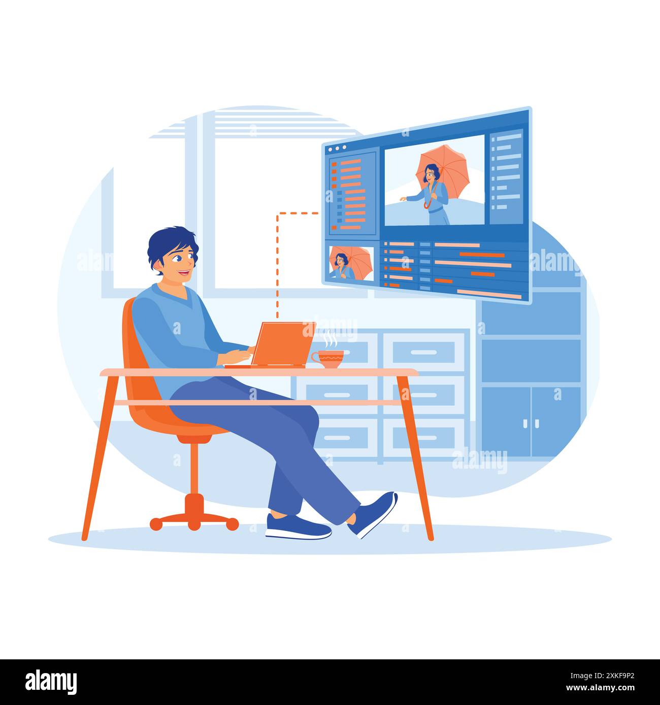 Professional video software Stock Vector Images - Alamy