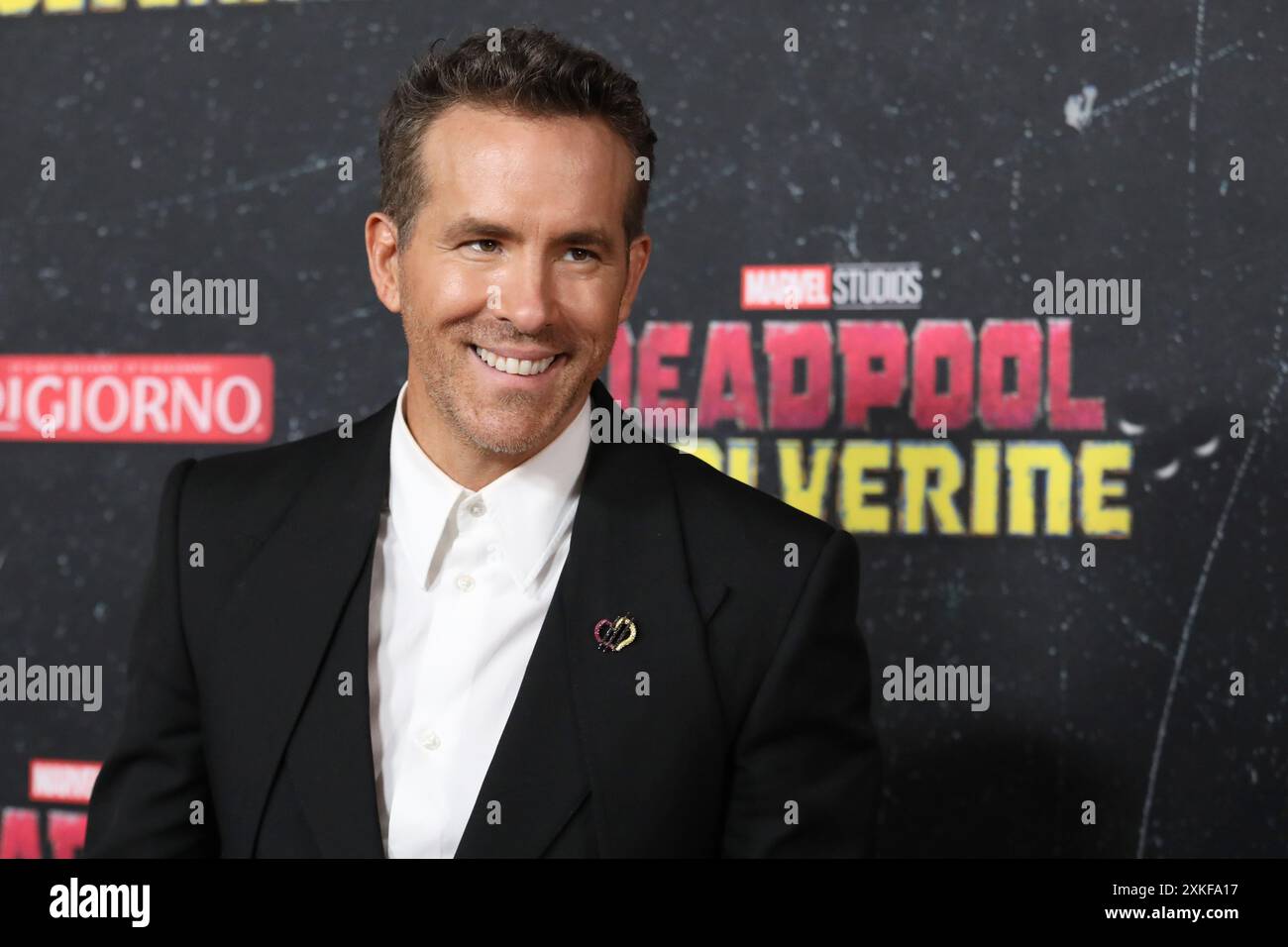 New York, New York, USA. 22nd July 2024. Ryan Reynolds attends the ...