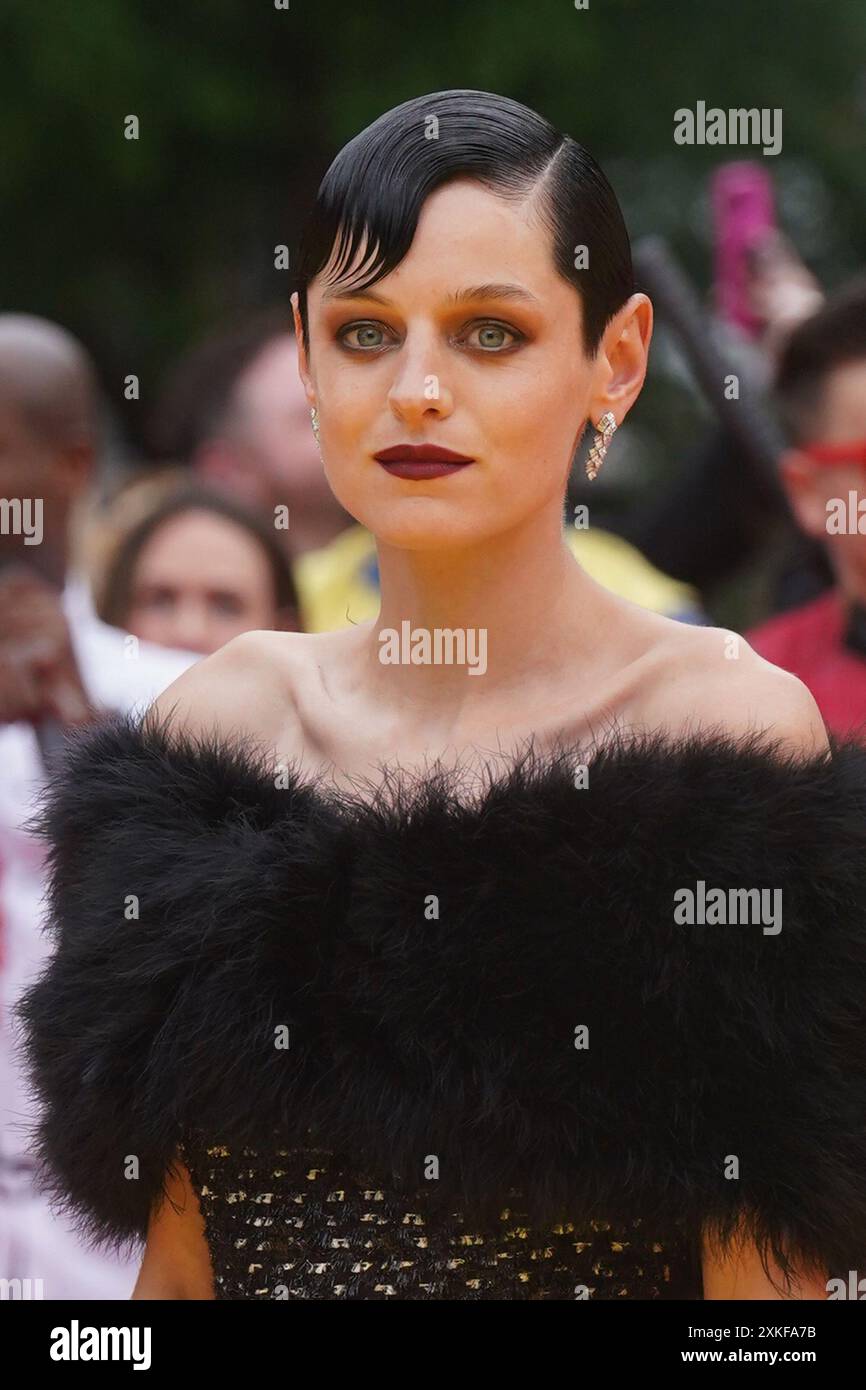 New York, USA. Ny. 22nd July, 2024. Emma Corrin at arrivals for ...