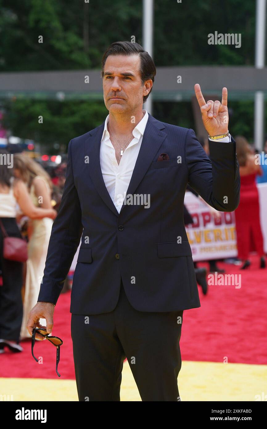 New York, USA. Ny. 22nd July, 2024. Rob Delaney at arrivals for ...