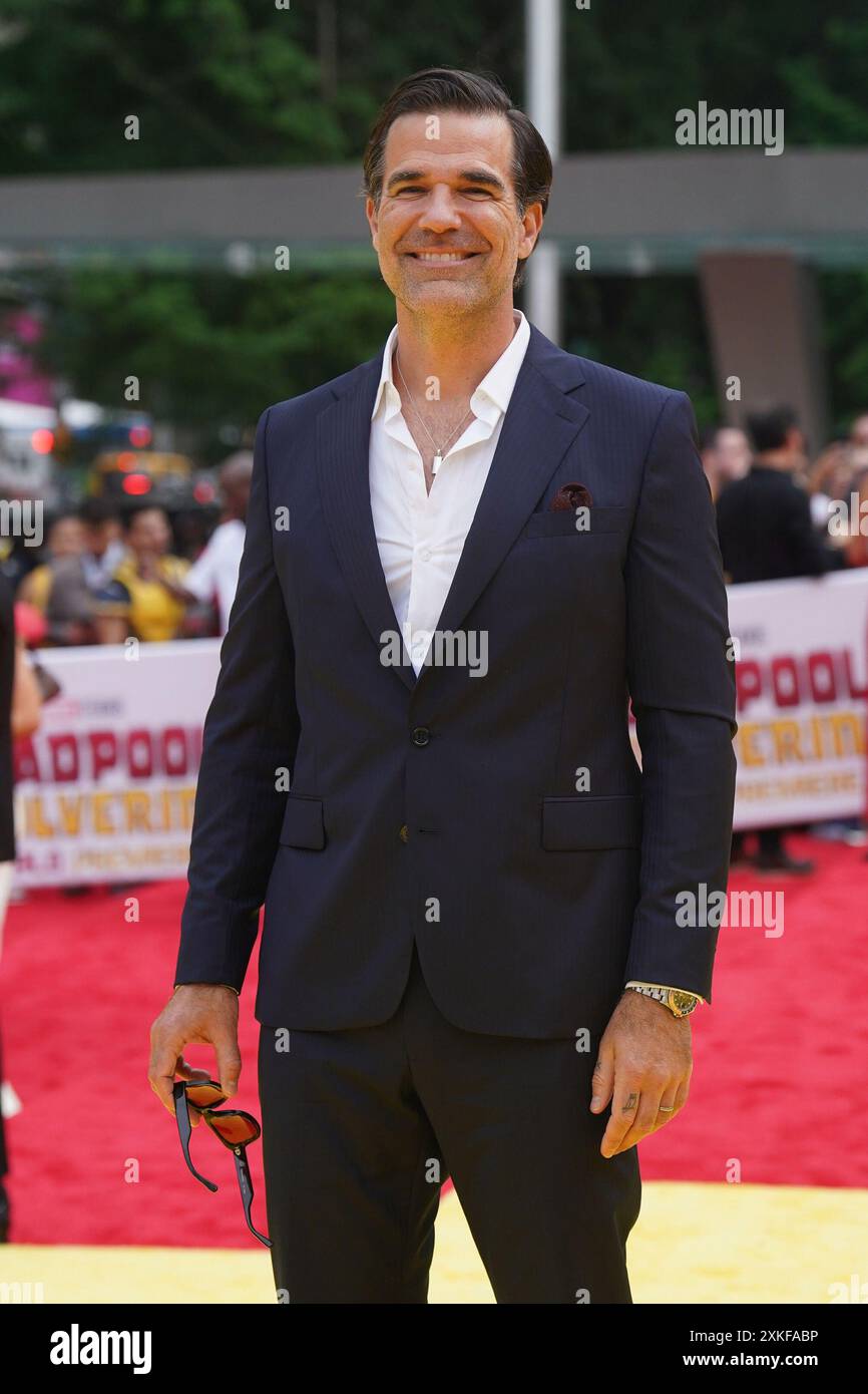 New York, USA. Ny. 22nd July, 2024. Rob Delaney at arrivals for ...