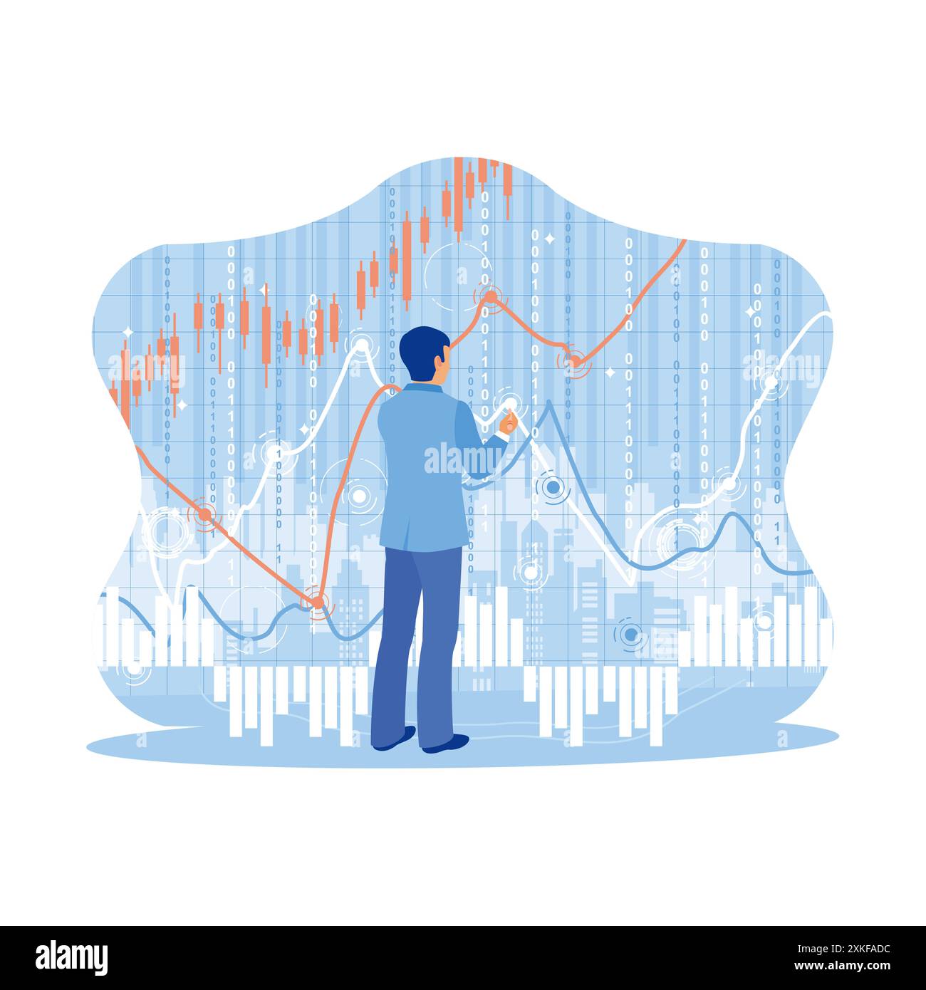World map graphs hi-res stock photography and images - Alamy