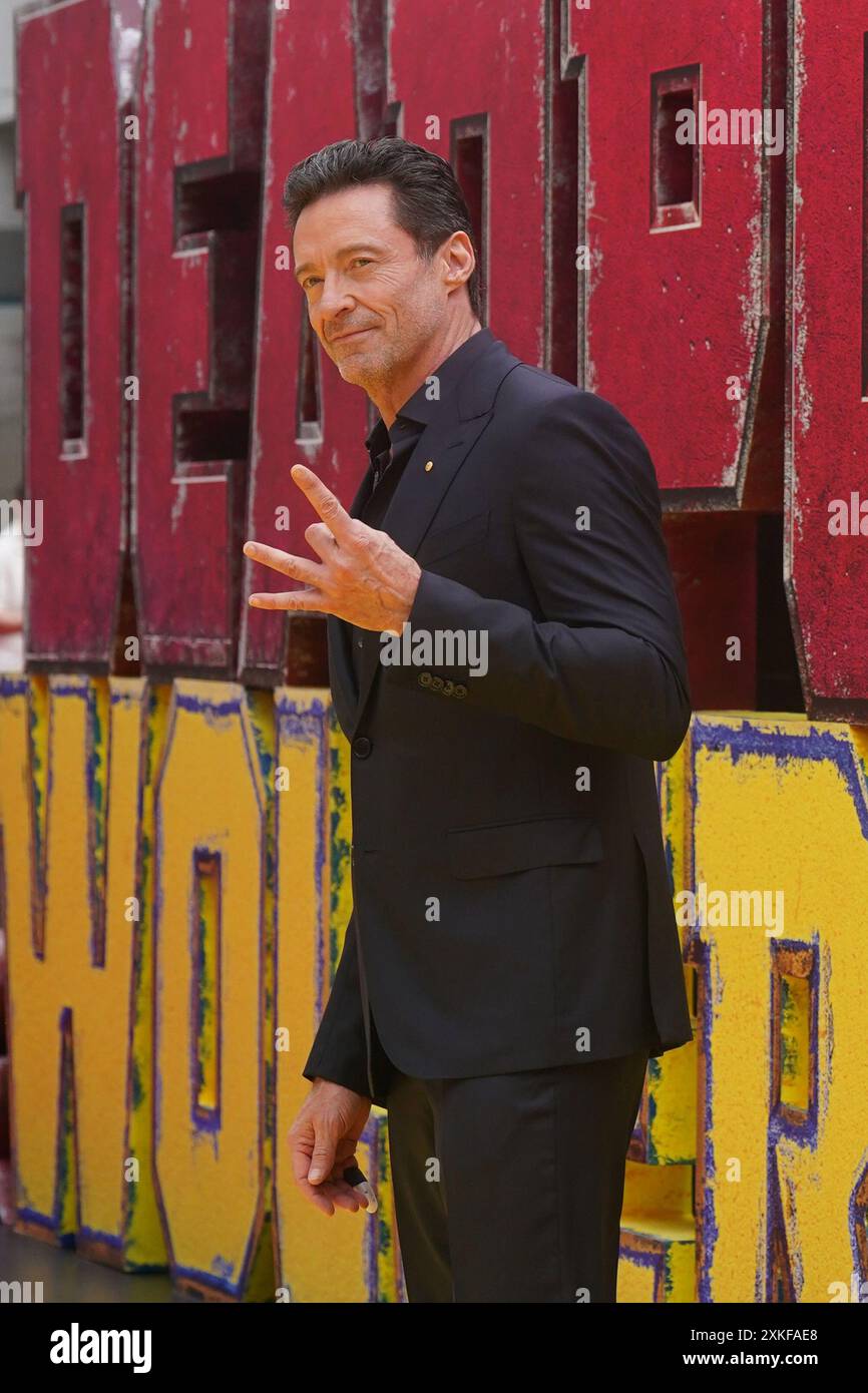 New York, USA. Ny. 22nd July, 2024. Hugh Jackman at arrivals for ...