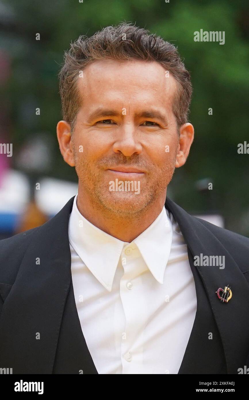 New York, USA. Ny. 22nd July, 2024. Ryan Reynolds at arrivals for ...