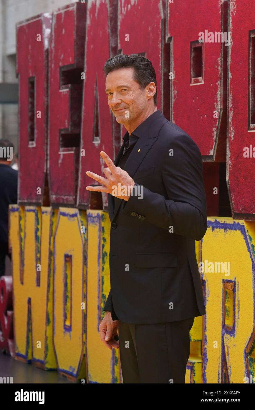New York, USA. Ny. 22nd July, 2024. Hugh Jackman at arrivals for ...