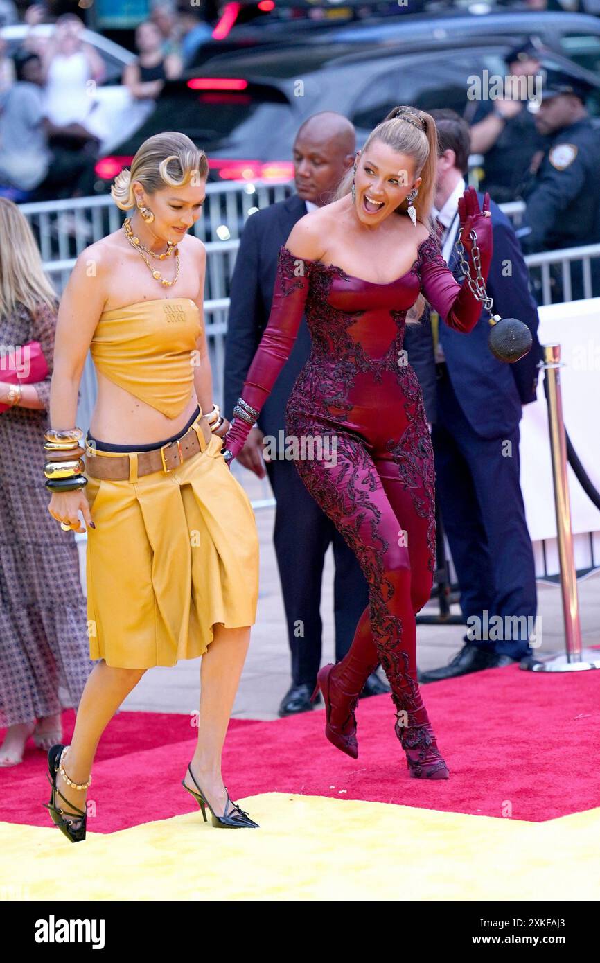New York, USA. Ny. 22nd July, 2024. Gigi Hadid, Blake Lively at ...