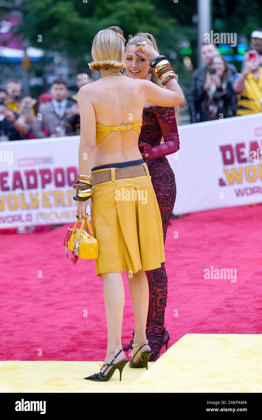 New York, USA. Ny. 22nd July, 2024. Gigi Hadid, Blake Lively at ...