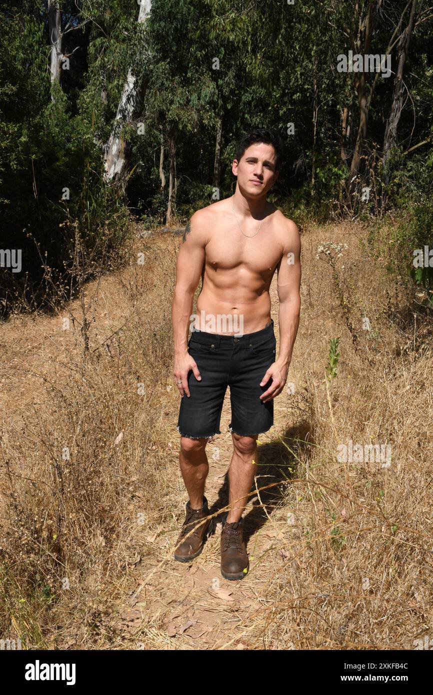 Beverly Hills, California, USA 21st July 2024 Actor Mike Manning poses ...
