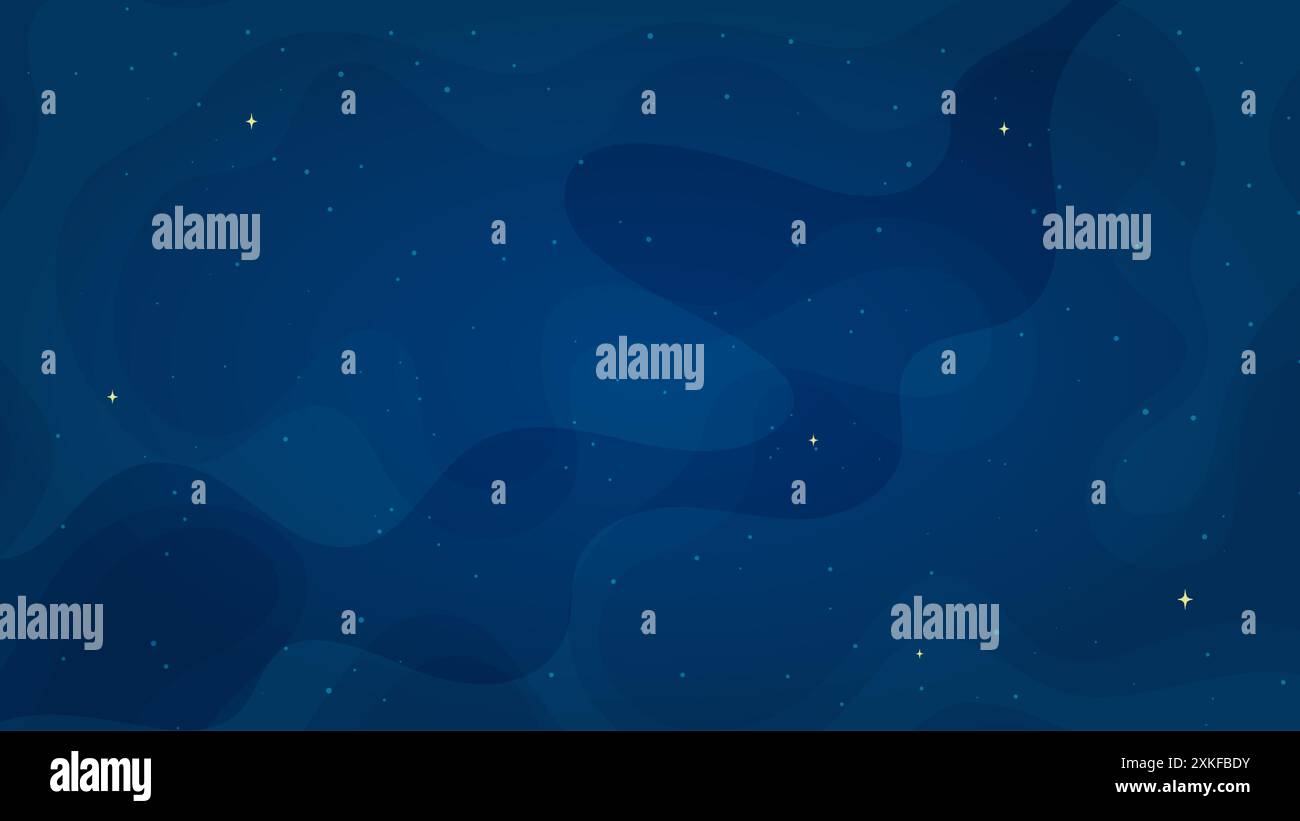 Abstract starlight universe background vector illustration. Flat style ...