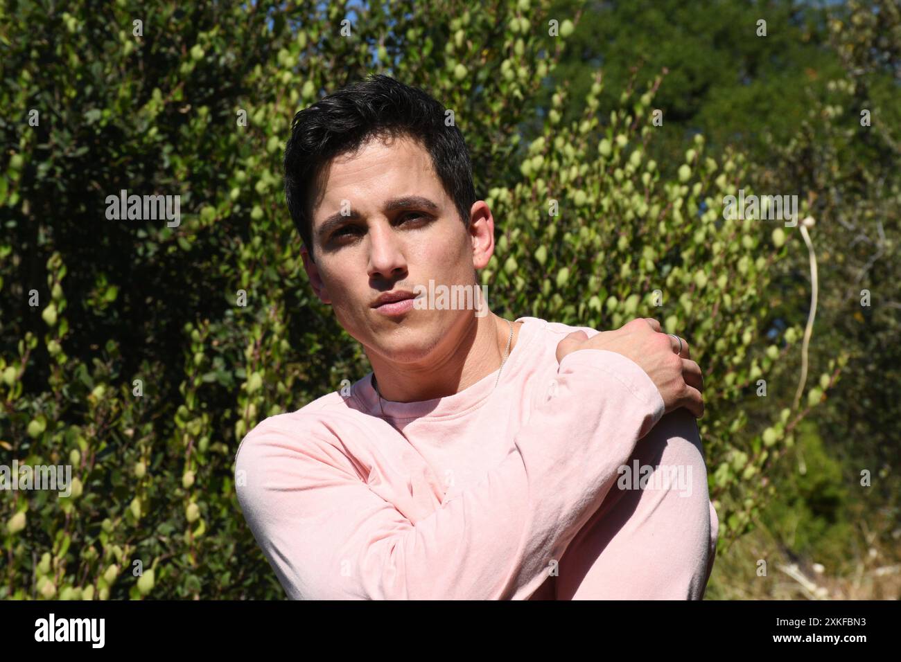Beverly Hills, California, USA 21st July 2024 Actor Mike Manning poses ...