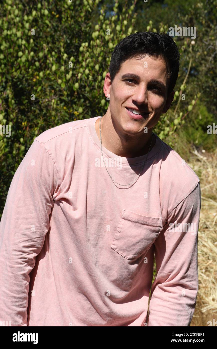 Beverly Hills, California, USA 21st July 2024 Actor Mike Manning poses ...