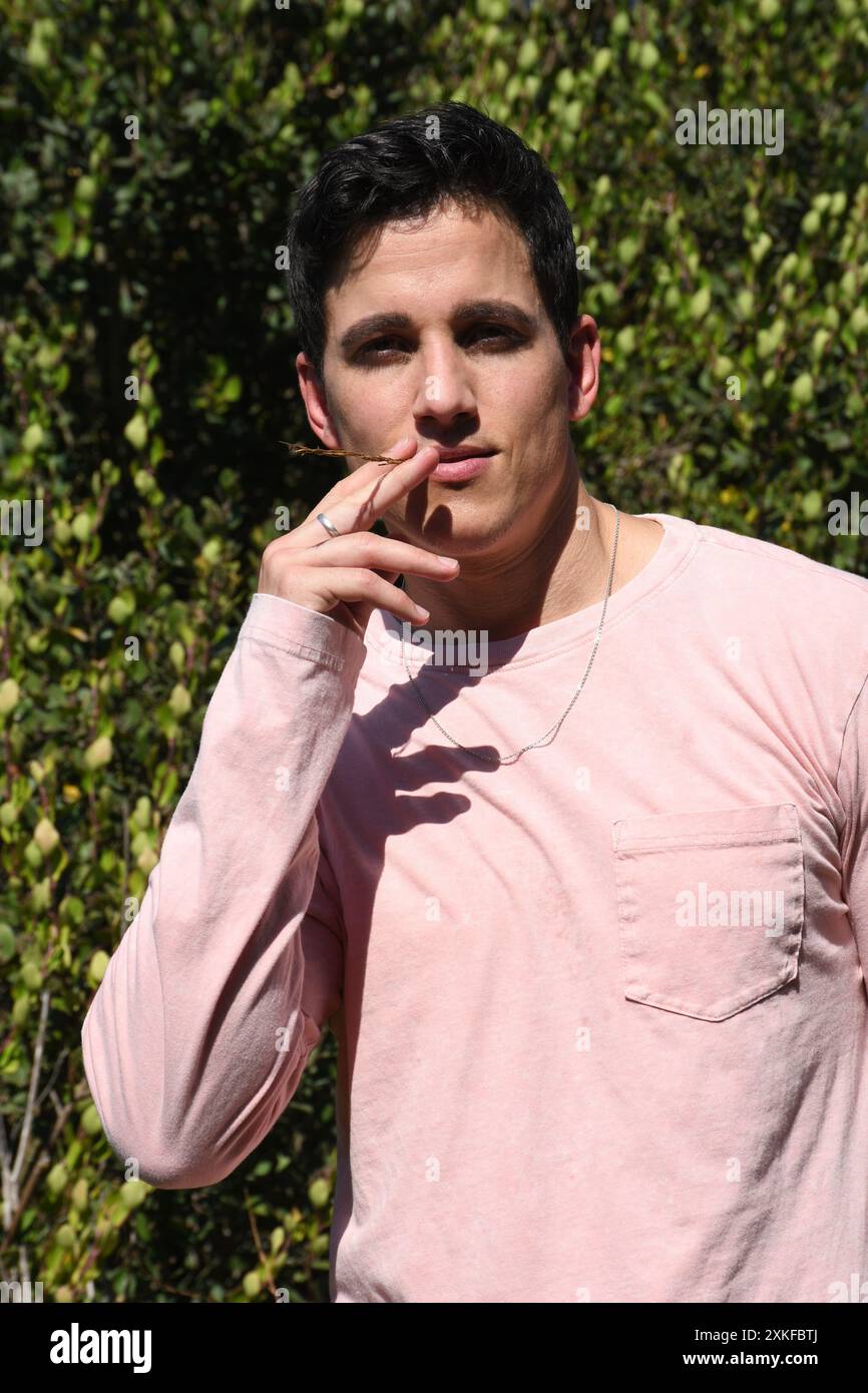 Beverly Hills, California, USA 21st July 2024 Actor Mike Manning poses ...