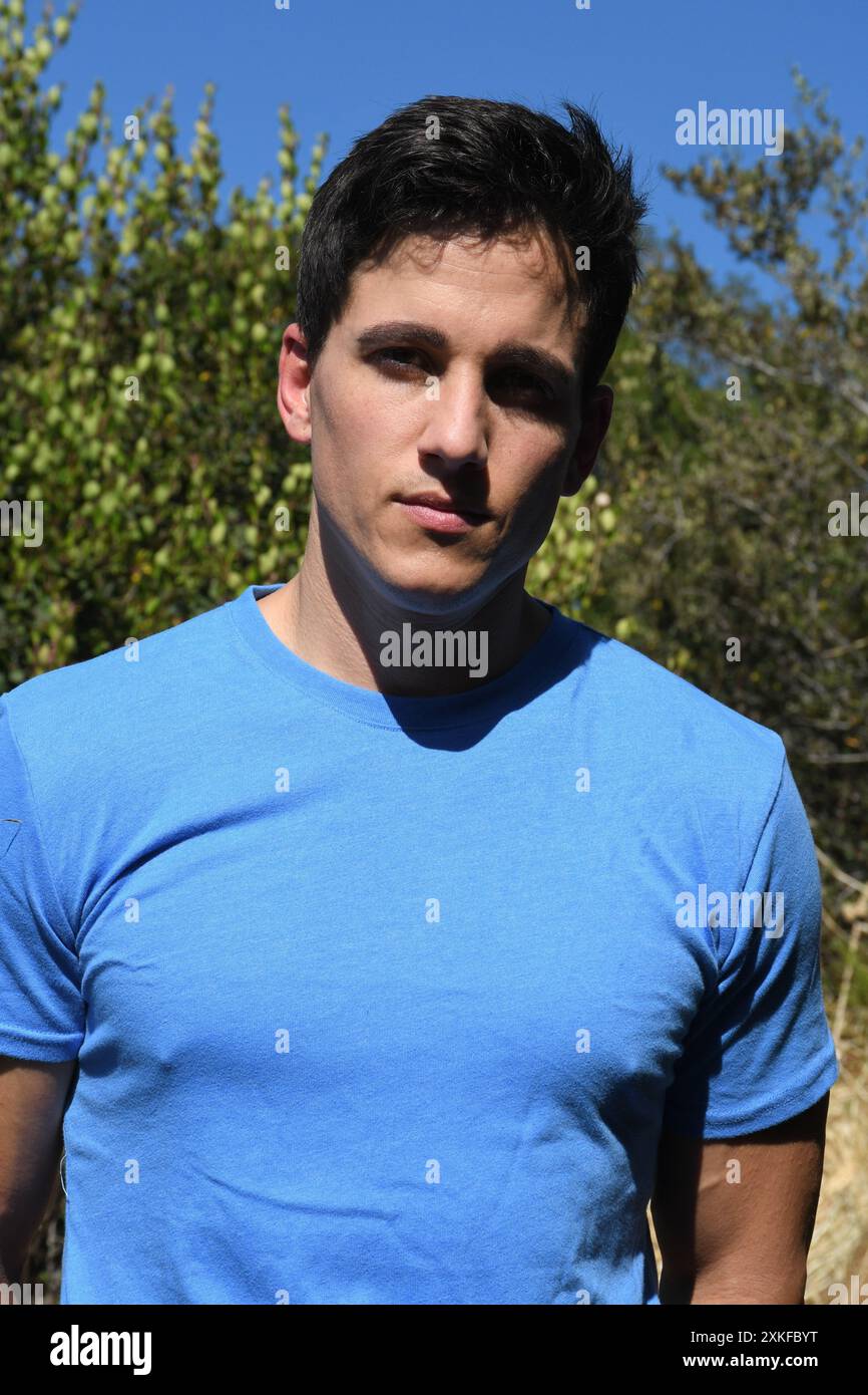 Beverly Hills, California, USA 21st July 2024 Actor Mike Manning poses ...