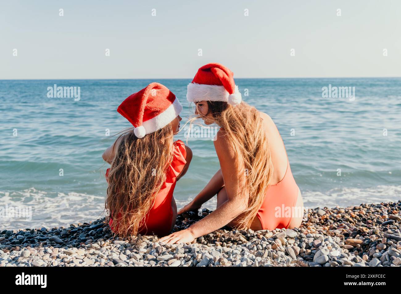 Women in colorful swimsuits hi-res stock photography and images - Alamy