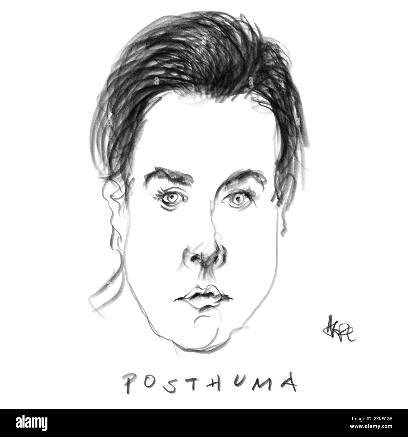 Jente posthuma croquis hi-res stock photography and images - Alamy