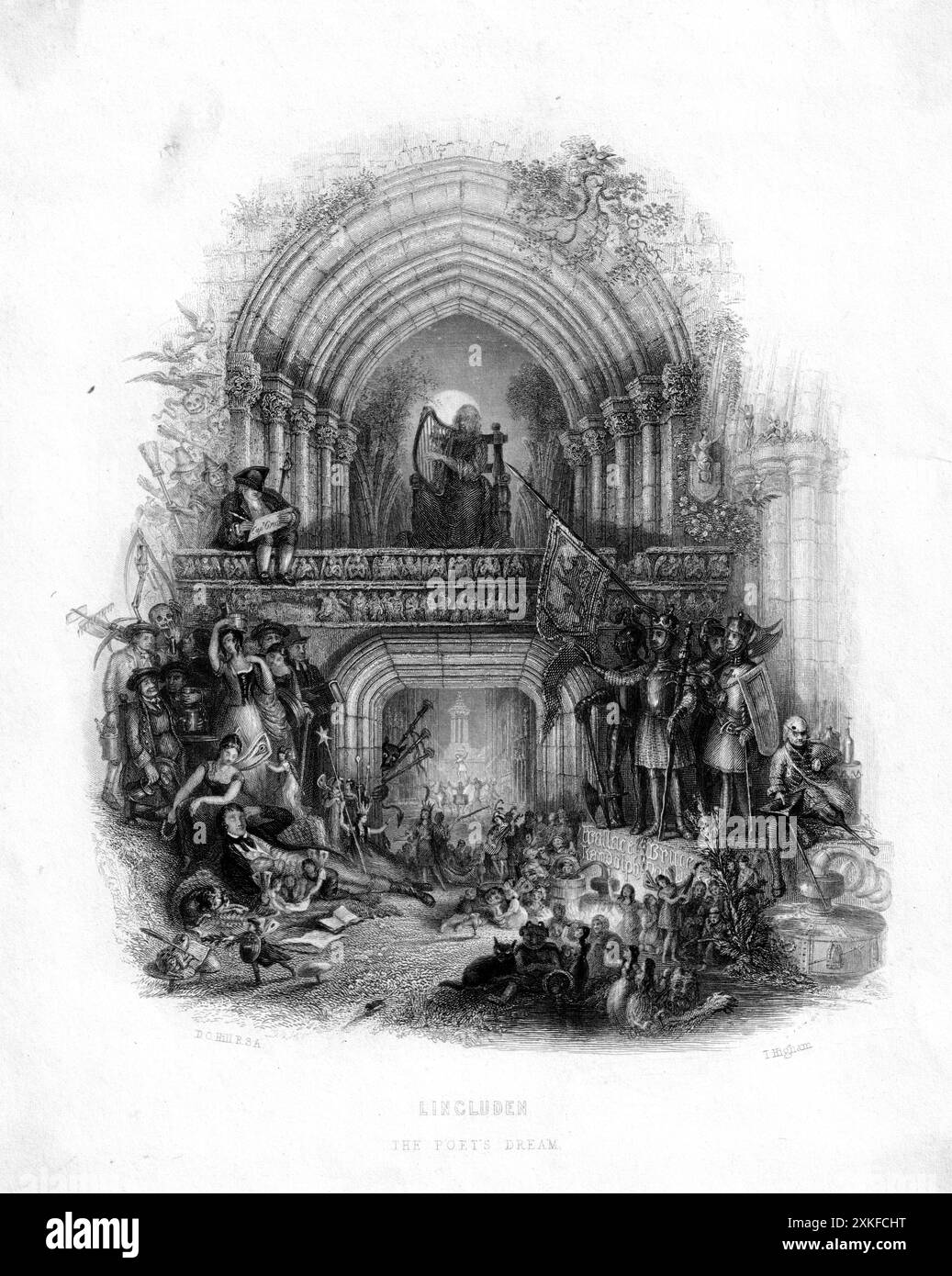 Lincluden abbey Black and White Stock Photos & Images - Alamy