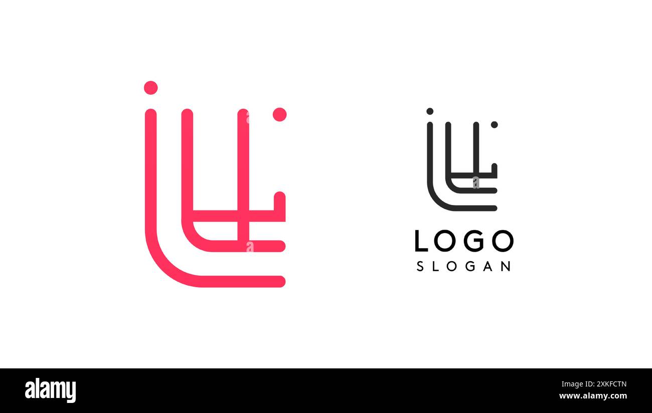 Stylized letter l hi-res stock photography and images - Alamy