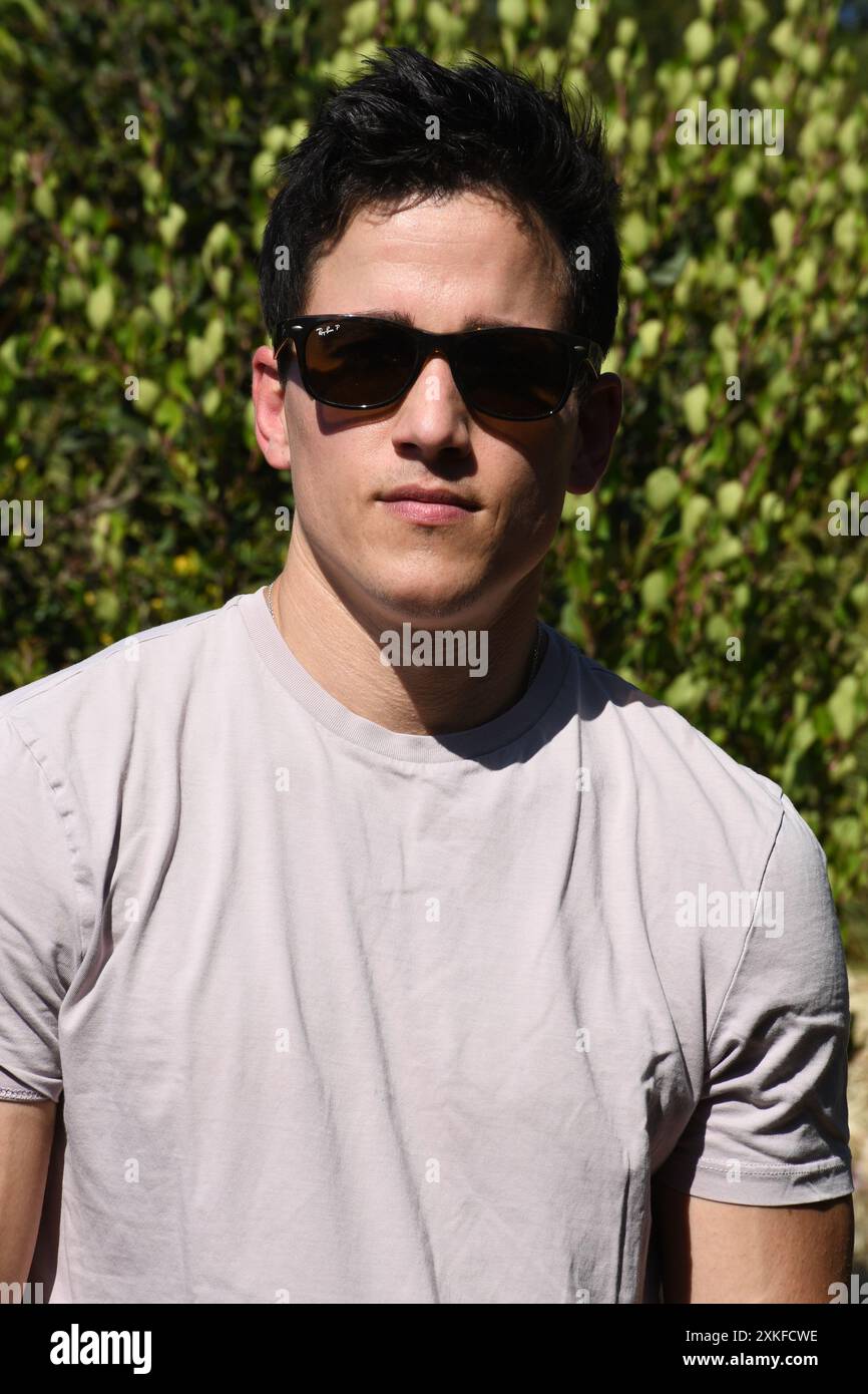 Beverly Hills, California, USA 21st July 2024 Actor Mike Manning poses ...