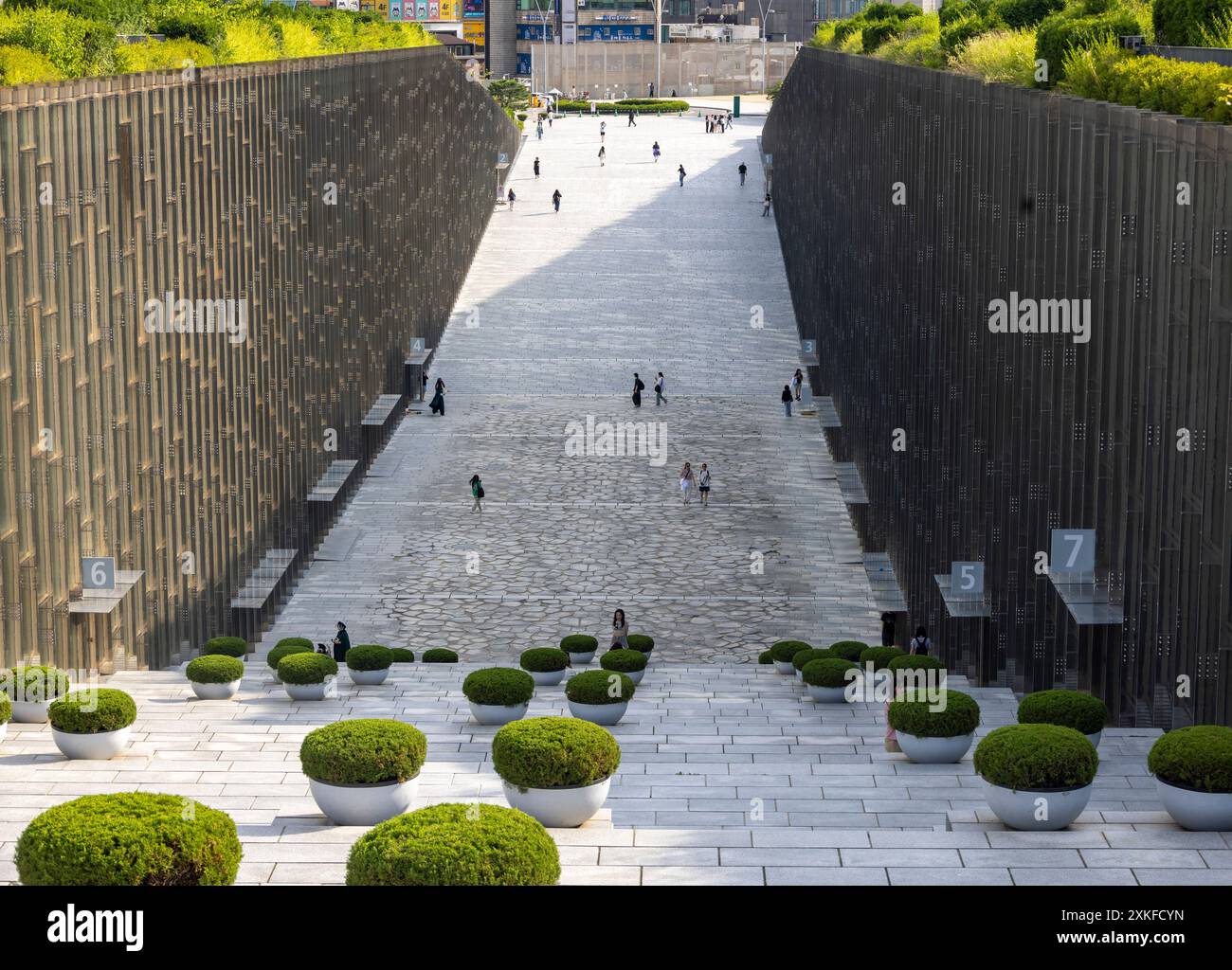Ewha Women's University, new campus building by Dominique Perrault ...