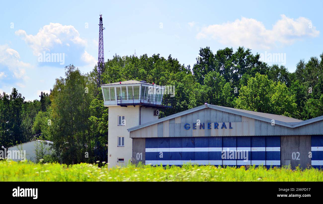 Goraszka, Poland. 15 July 2024. View of the former General Aviation ...