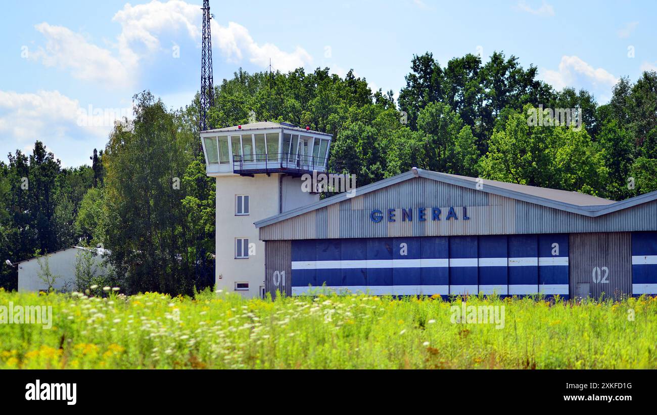 Goraszka, Poland. 15 July 2024. View of the former General Aviation ...