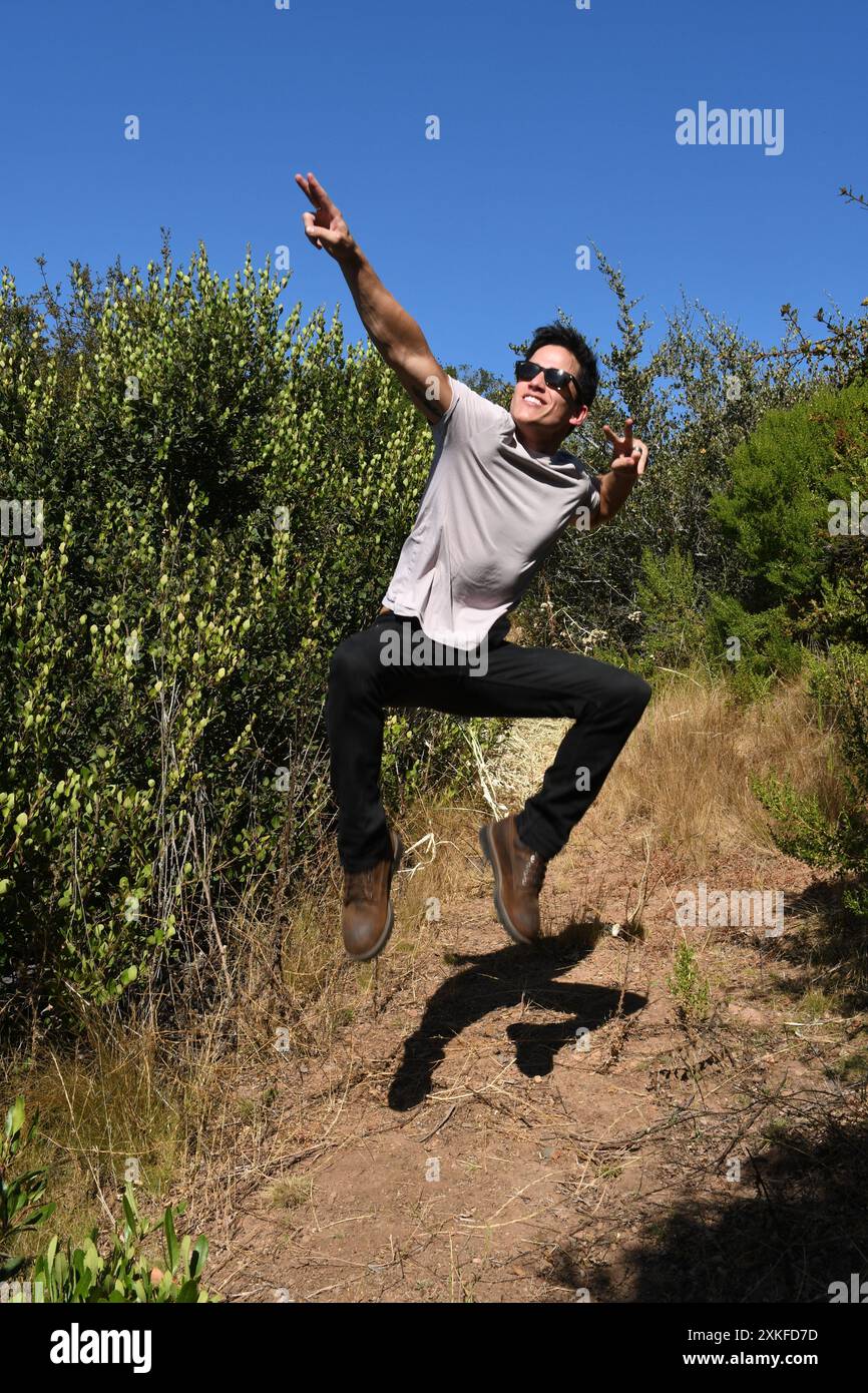 Beverly Hills, California, USA 21st July 2024 Actor Mike Manning poses ...