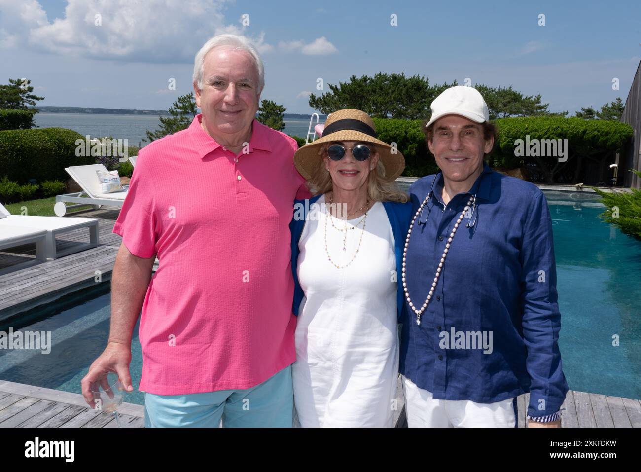 Guest, guest and R Couri Hay attend Frederick Anderson Hamptons ...