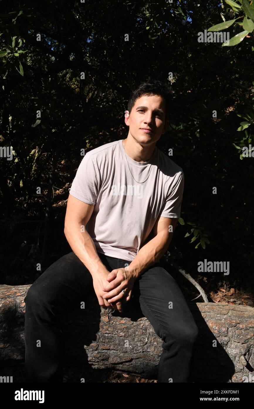 Beverly Hills, California, USA 21st July 2024 Actor Mike Manning poses ...