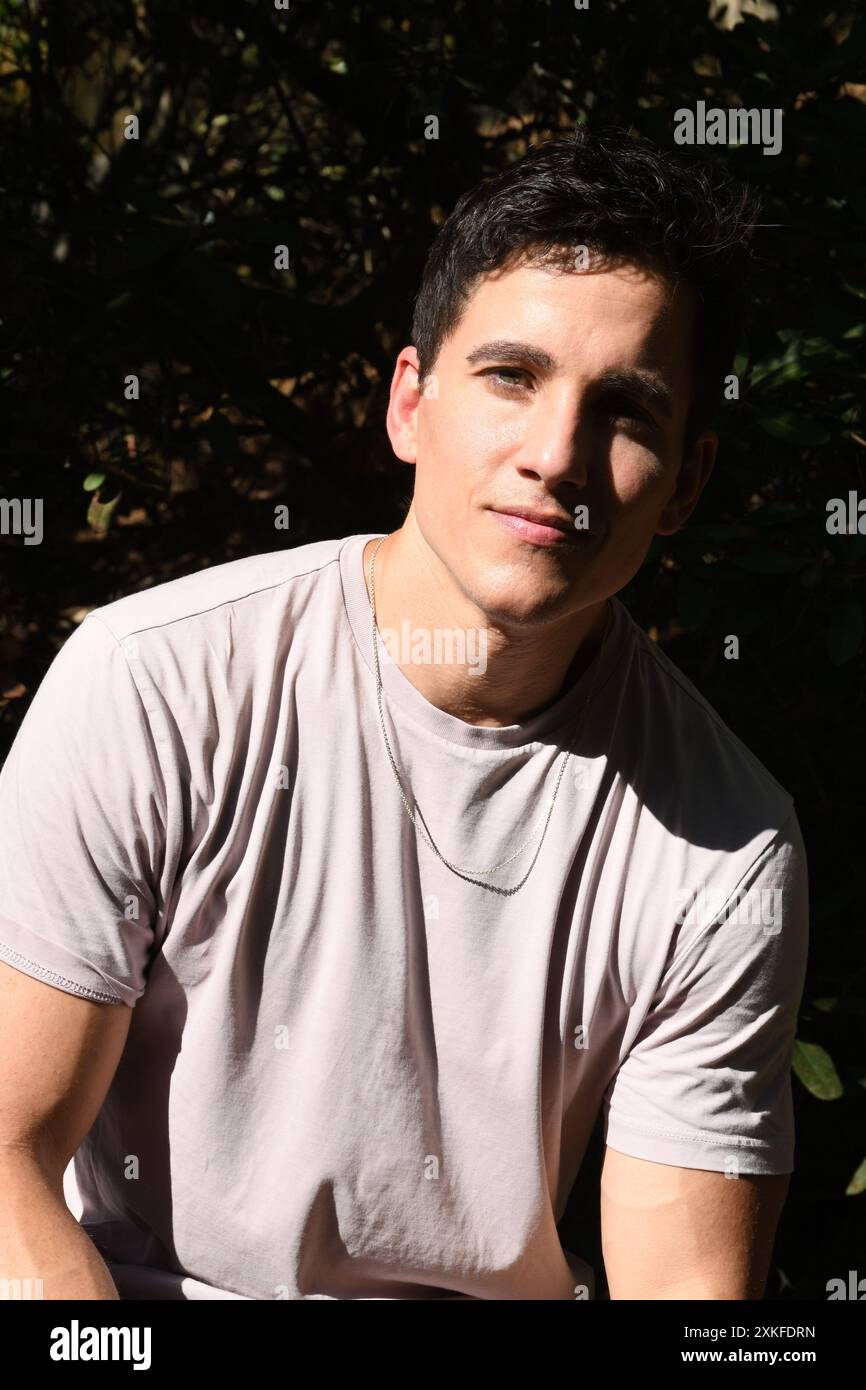 Beverly Hills, California, USA 21st July 2024 Actor Mike Manning poses ...