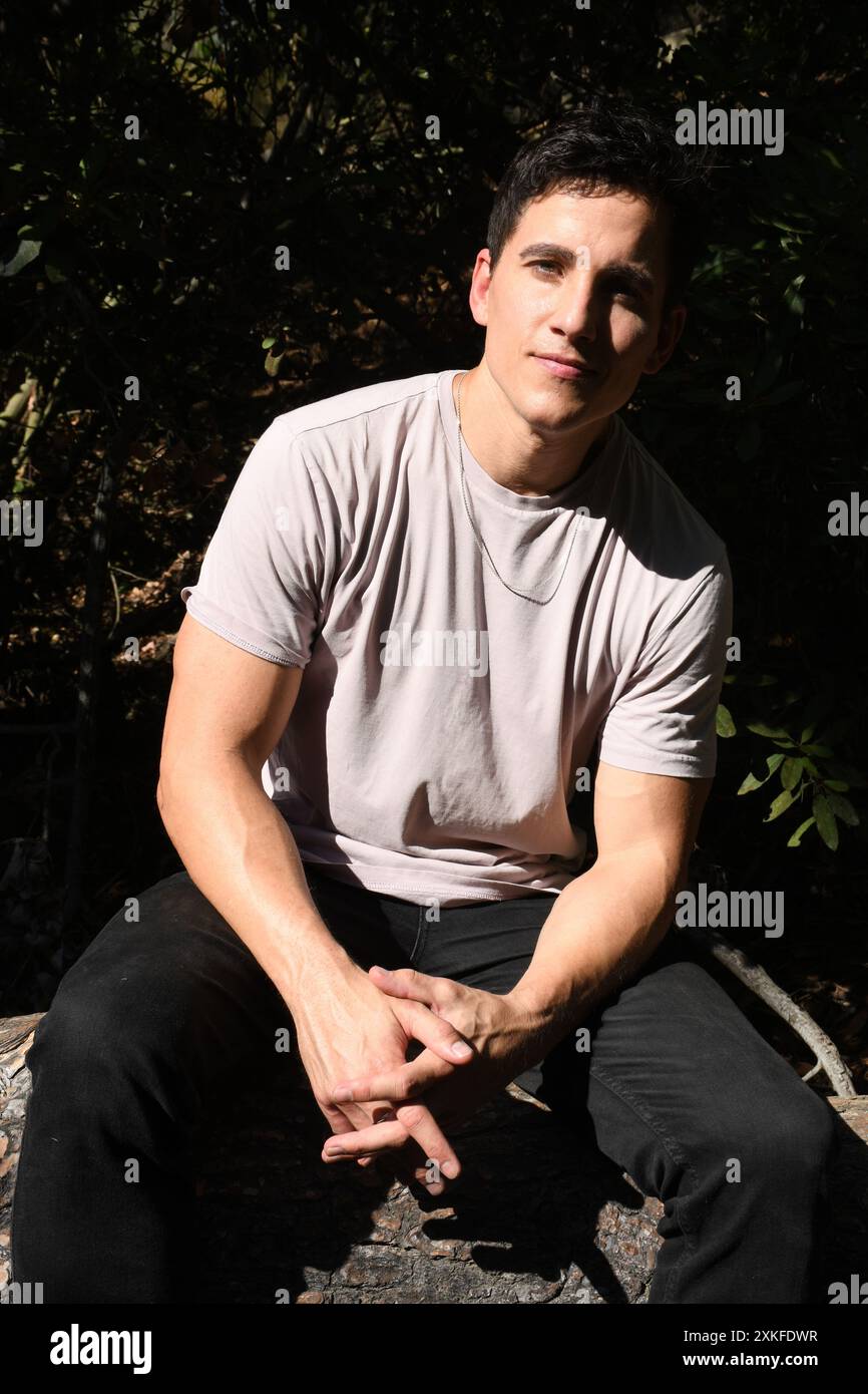 Beverly Hills, California, USA 21st July 2024 Actor Mike Manning poses ...