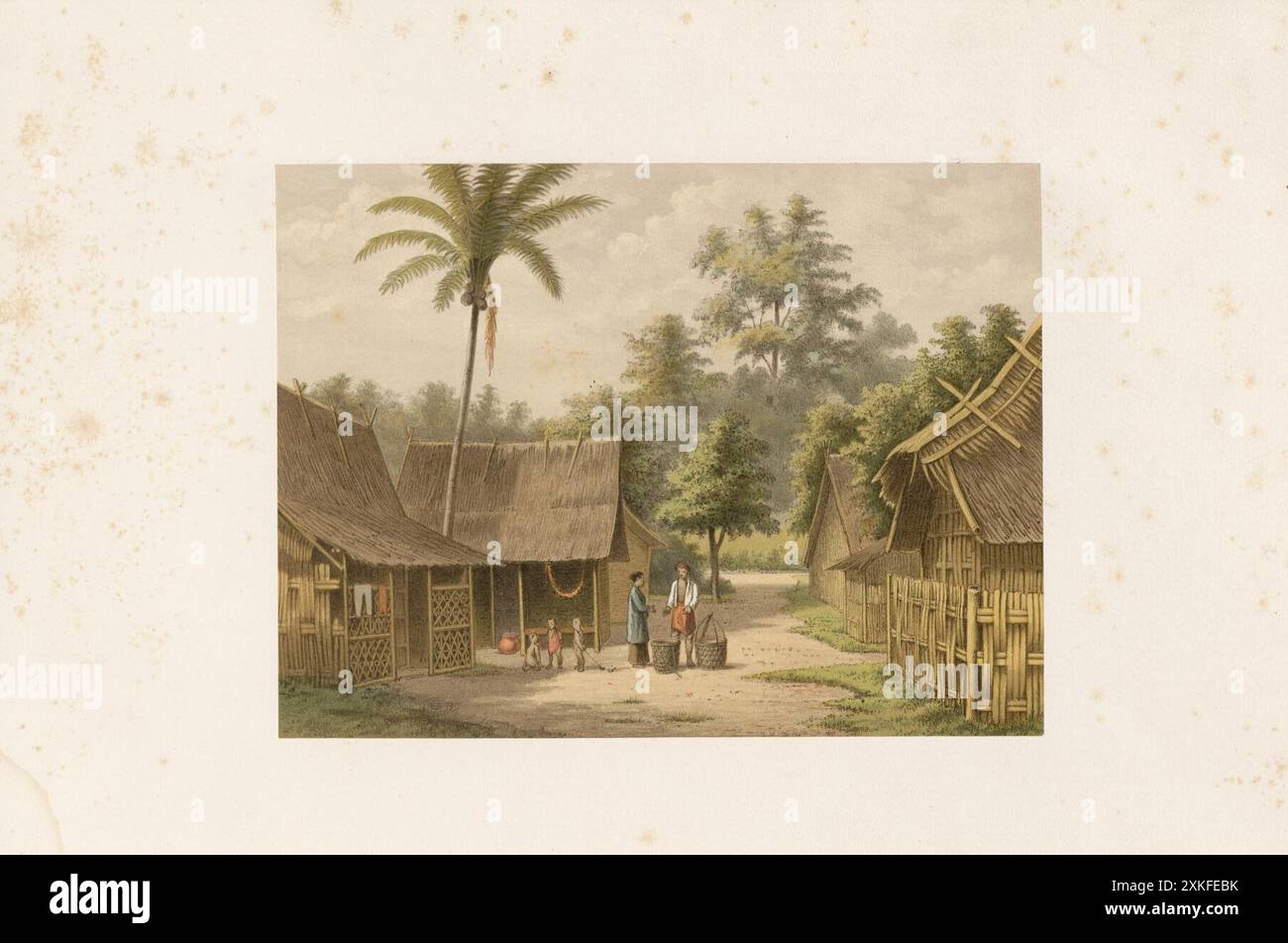 1883 javanese village hi-res stock photography and images - Alamy