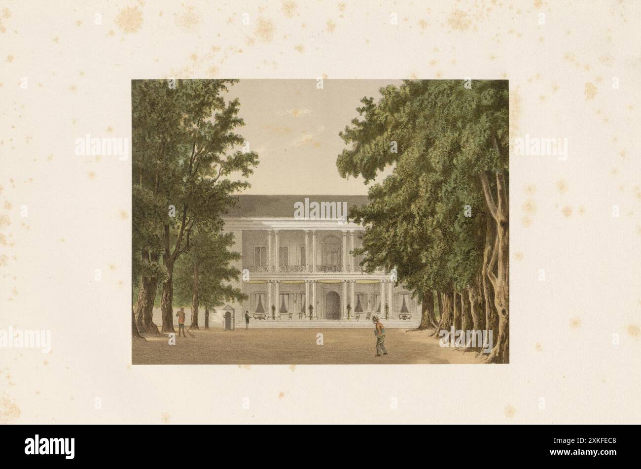 european buildings of java Stock Photo - Alamy