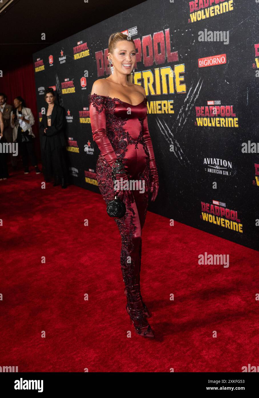 New York, United States. 22nd July, 2024. Blake Lively wearing dress by ...