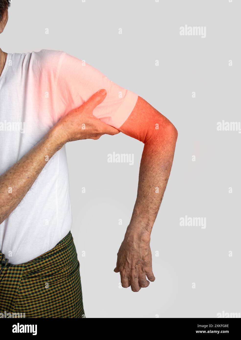 Male shoulder hurts osteoarthritis problem hi-res stock photography and ...