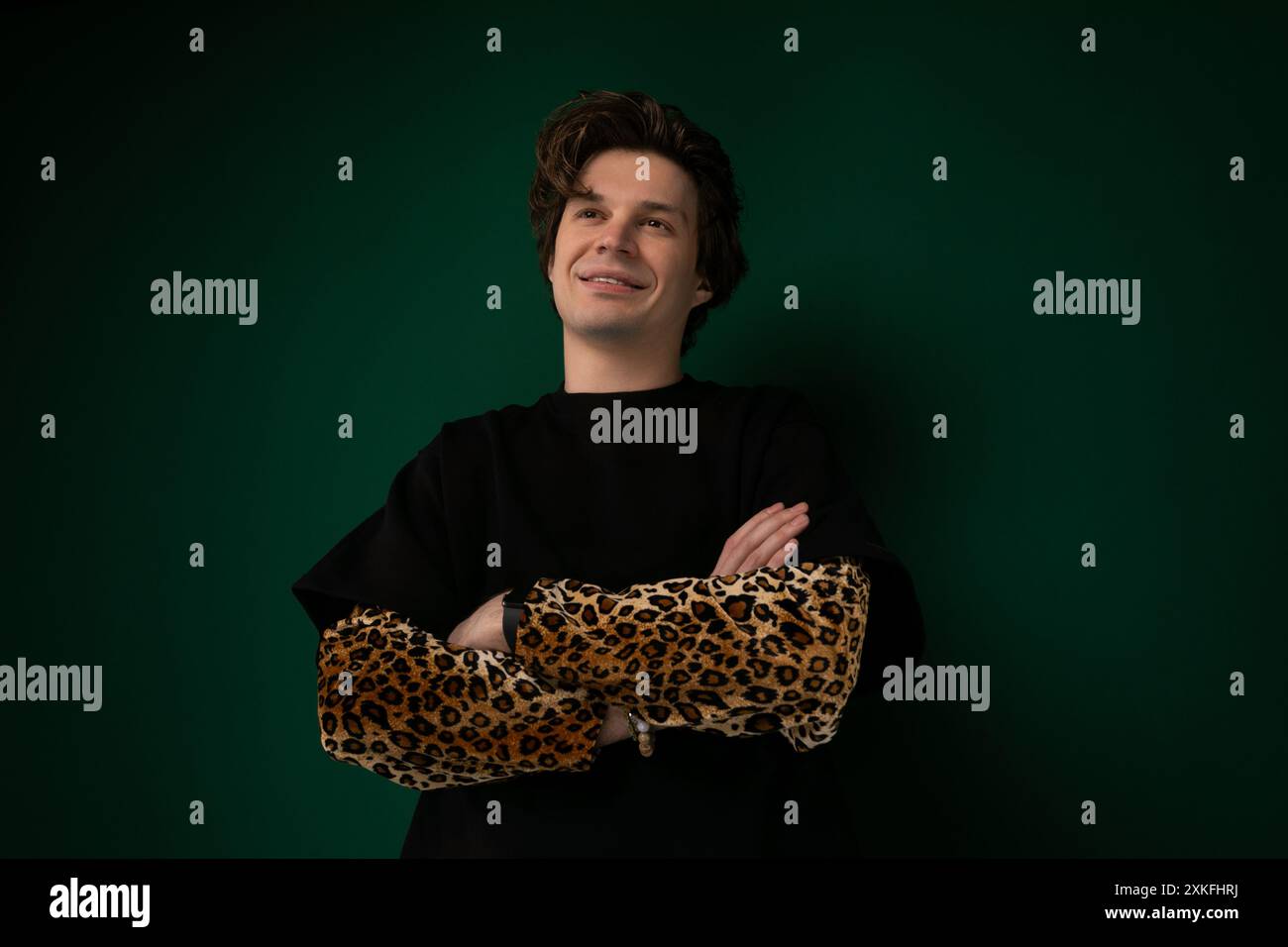 Man animal print outfit hi-res stock photography and images - Alamy