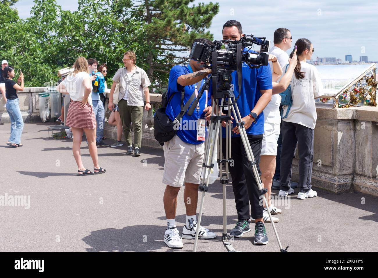 Paris preparing the olympic games 2024 hi-res stock photography and images - Alamy