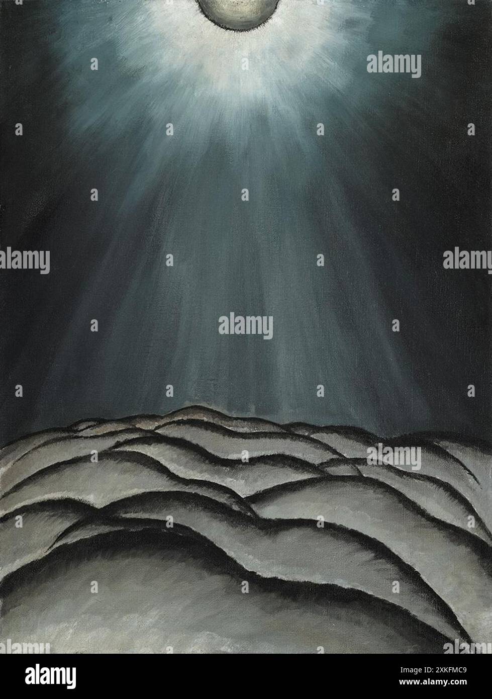 Arthur dove moon hi-res stock photography and images - Alamy