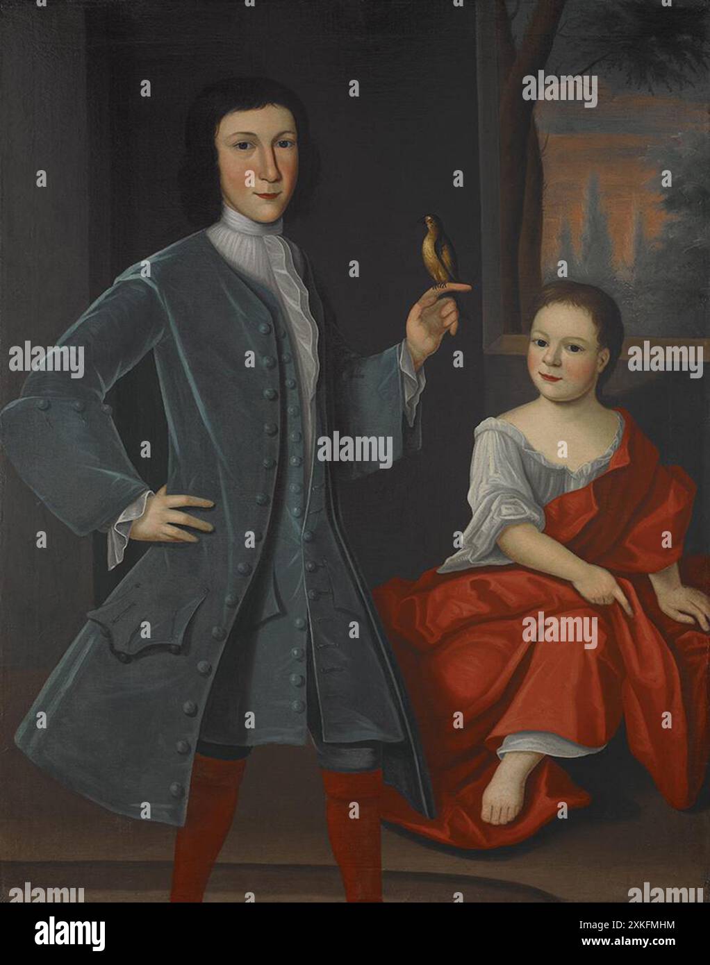 Six portraits of the levy franks family hi-res stock photography and ...