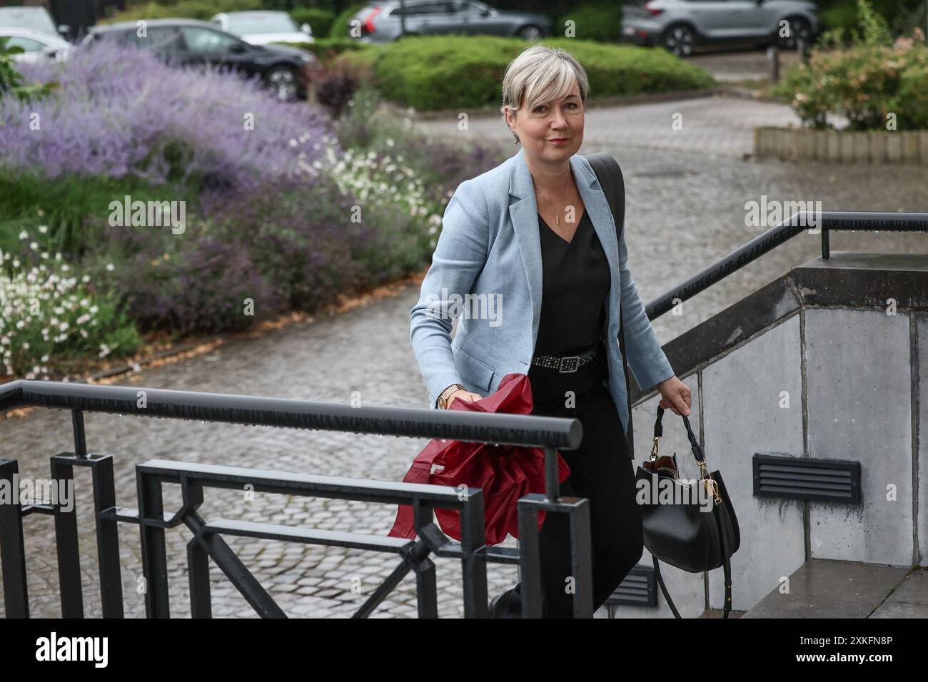 Jambes, Belgium. 23rd July, 2024. Walloon Minister of Energy, Air ...