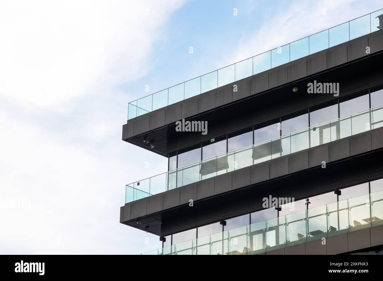 Modern retail balconies hi-res stock photography and images - Alamy