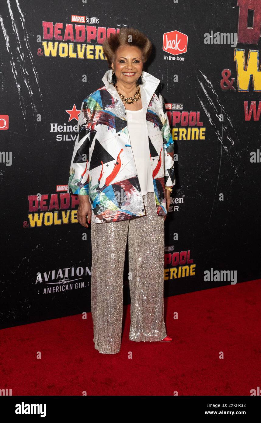 Leslie Uggams attends Marvel Studios' 'Deadpool & Wolverine' world ...